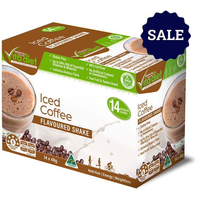 Iced Coffee Shake 14 Pack – Vita Diet